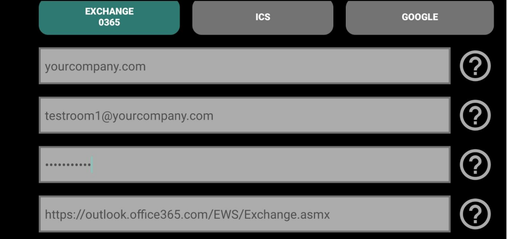 Connect Microsoft Exchange Calendar to Room Display