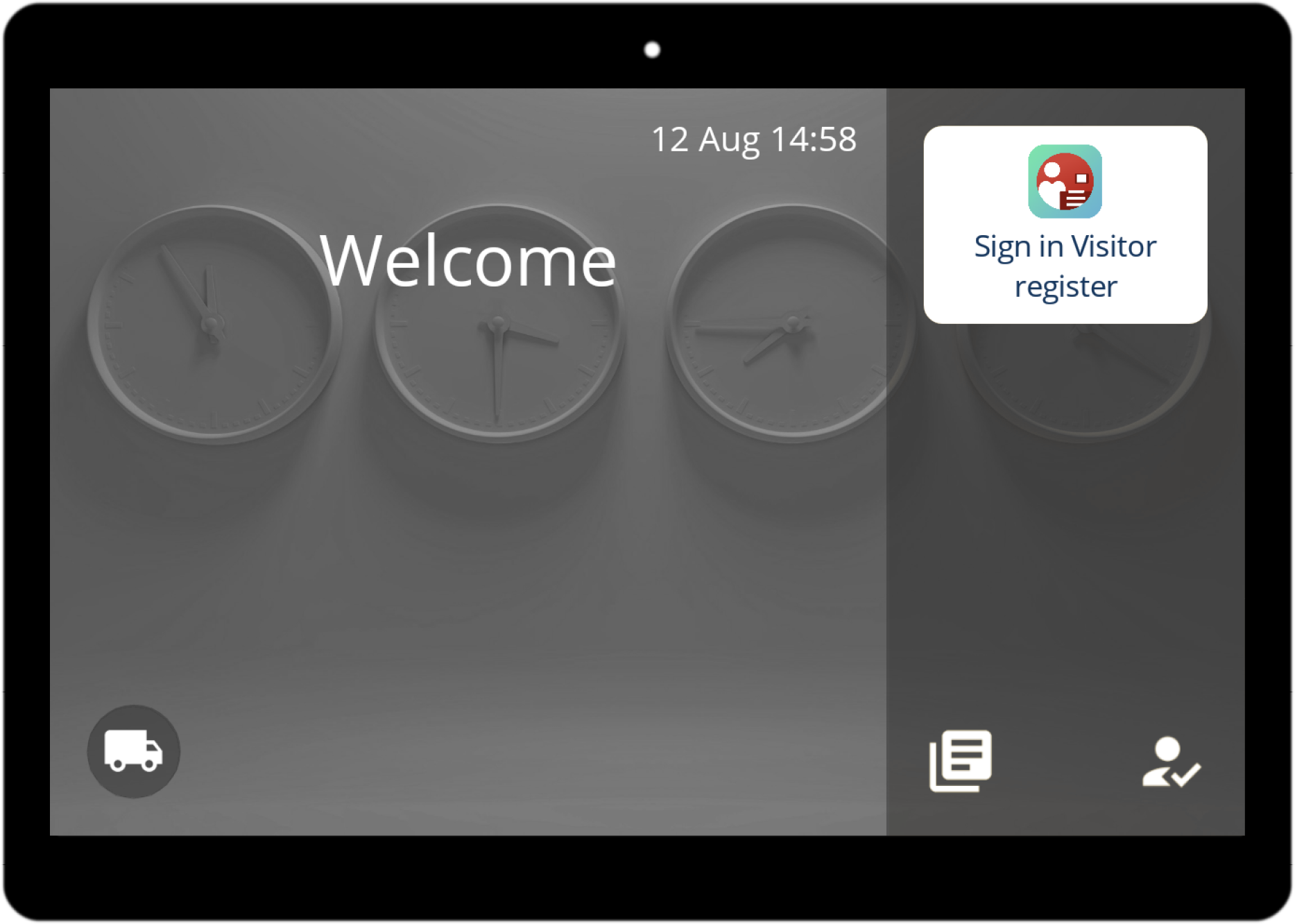 Sign In & Visitor Register » Meeting Room Schedule